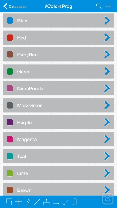 دانلود اپلیکیشن ColorsProg - Colors Manager | $0.99 برای آیفون | آی اپس ...