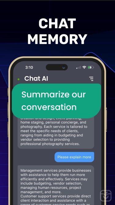 دانلود اپلیکیشن Chat AI - Ask Anything ++ برای آیفون | آی اپس - اپ ... دانلود اپلیکیشن Chat AI - Ask Anything ++ برای آیفون | آی اپس - اپ ...