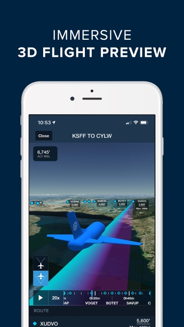 دانلود اپلیکیشن ForeFlight Mobile EFB ++ برای آیفون | آی اپس - اپ استور ...