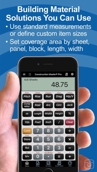 دانلود اپلیکیشن Construction Master Pro Calc ++ برای آیفون | آی اپس - اپ استور ایرانی