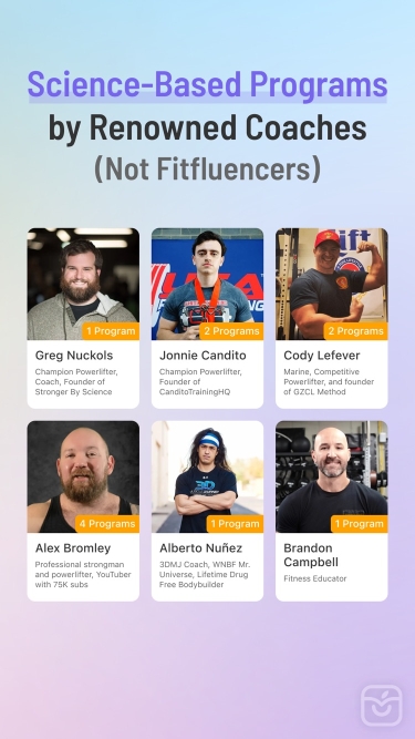 دانلود اپلیکیشن Boostcamp: Gym Workout Planner ++ برای آیفون | آی اپس - اپ استور ایرانی