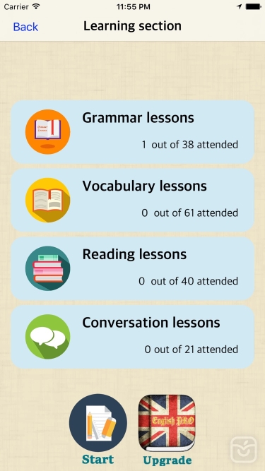 دانلود اپلیکیشن English Grammar Learn & Test برای آیفون | آی اپس - اپ ...