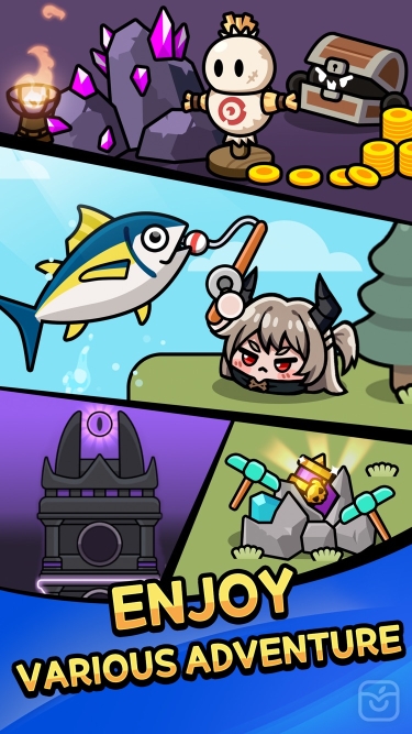 دانلود بازی Grow Demon Slimes : Idle RPG ++ برای آیفون | آی اپس - اپ ...