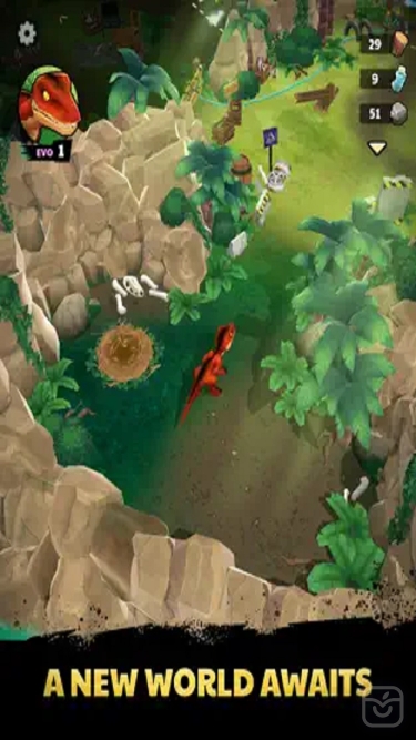 دانلود بازی Raptor Evolution: Survival ++ برای آیفون | آی اپس - اپ استور ایرانی