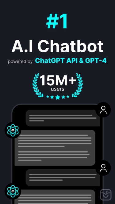 دانلود اپلیکیشن AI Chatbot: AI Chat Smith 4 ++ برای آیفون | آی اپس - اپ ... دانلود اپلیکیشن AI Chatbot: AI Chat Smith 4 ++ برای آیفون | آی اپس - اپ ...