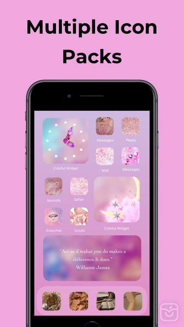 دانلود اپلیکیشن Colorful Widget-Home Screen برای آیفون | آی اپس - اپ ...