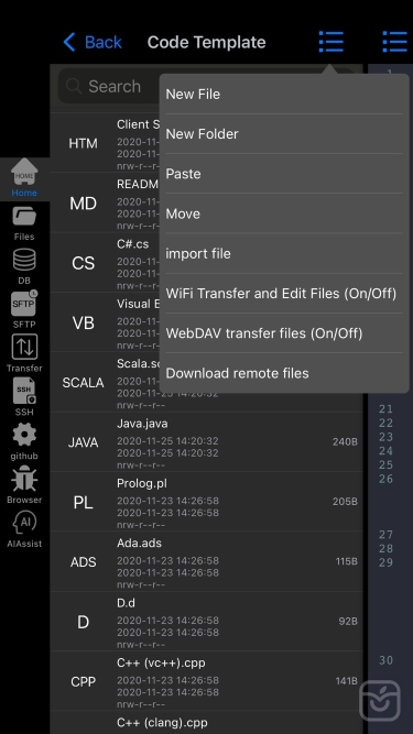 دانلود اپلیکیشن CodeMaster - Mobile Coding IDE برای آیفون | آی اپس - اپ استور ایرانی