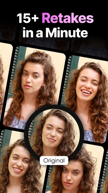 دانلود اپلیکیشن Retake AI: Face & Photo Editor ++ برای آیفون | آی اپس ...