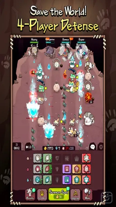 دانلود بازی Epic Shaman Battle: 4P Defense ++ برای آیفون | آی اپس - اپ استور ایرانی